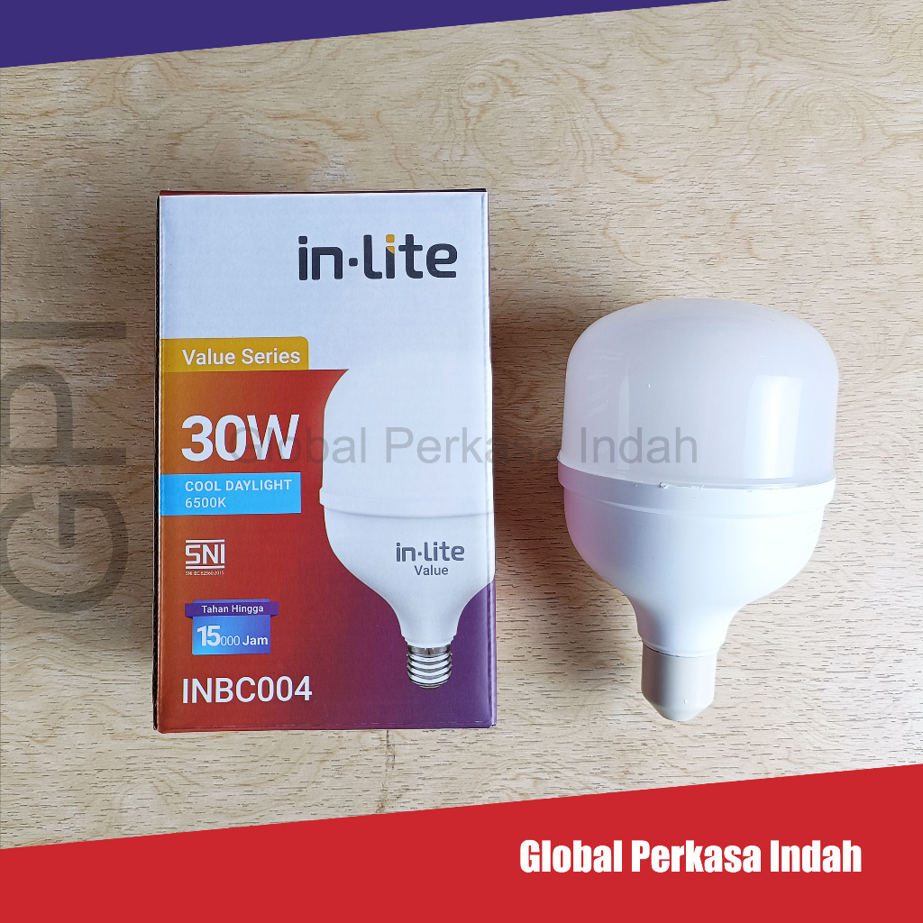Jual INLITE LAMPU CAPSULE LED BULB 20W 30W INBC004 - PUTIH | Shopee Indonesia