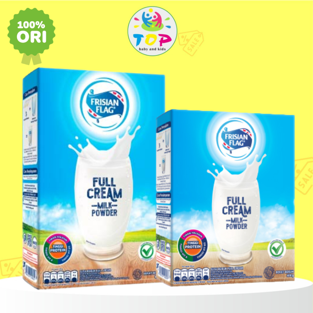 Jual ~TOP~ FRISIAN FLAG FULL CREAM 400GR / 800GR (PILIH VARIAN DI ...