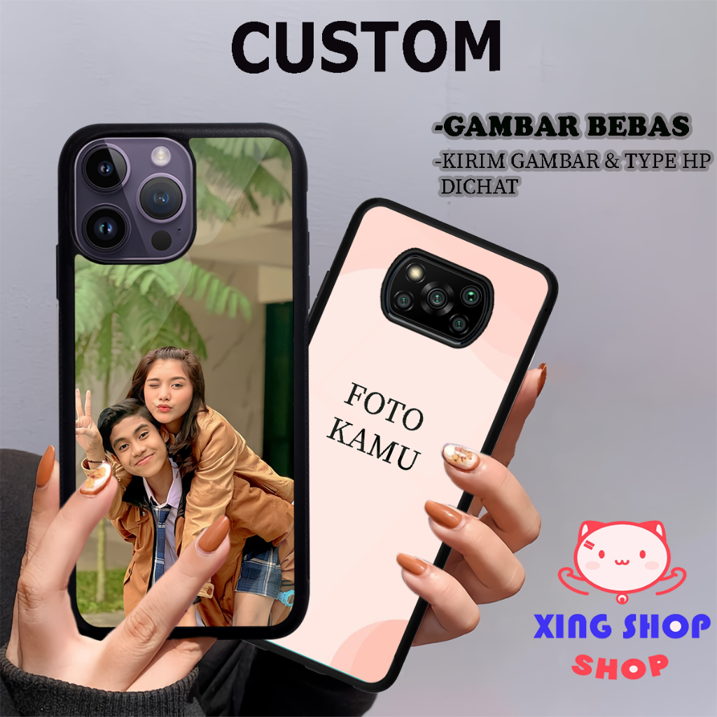 Jual CUSTOM CASE FOTO / PAKAI GAMBAR SENDIRI / COSTOM CASING FOTO SUKA ...