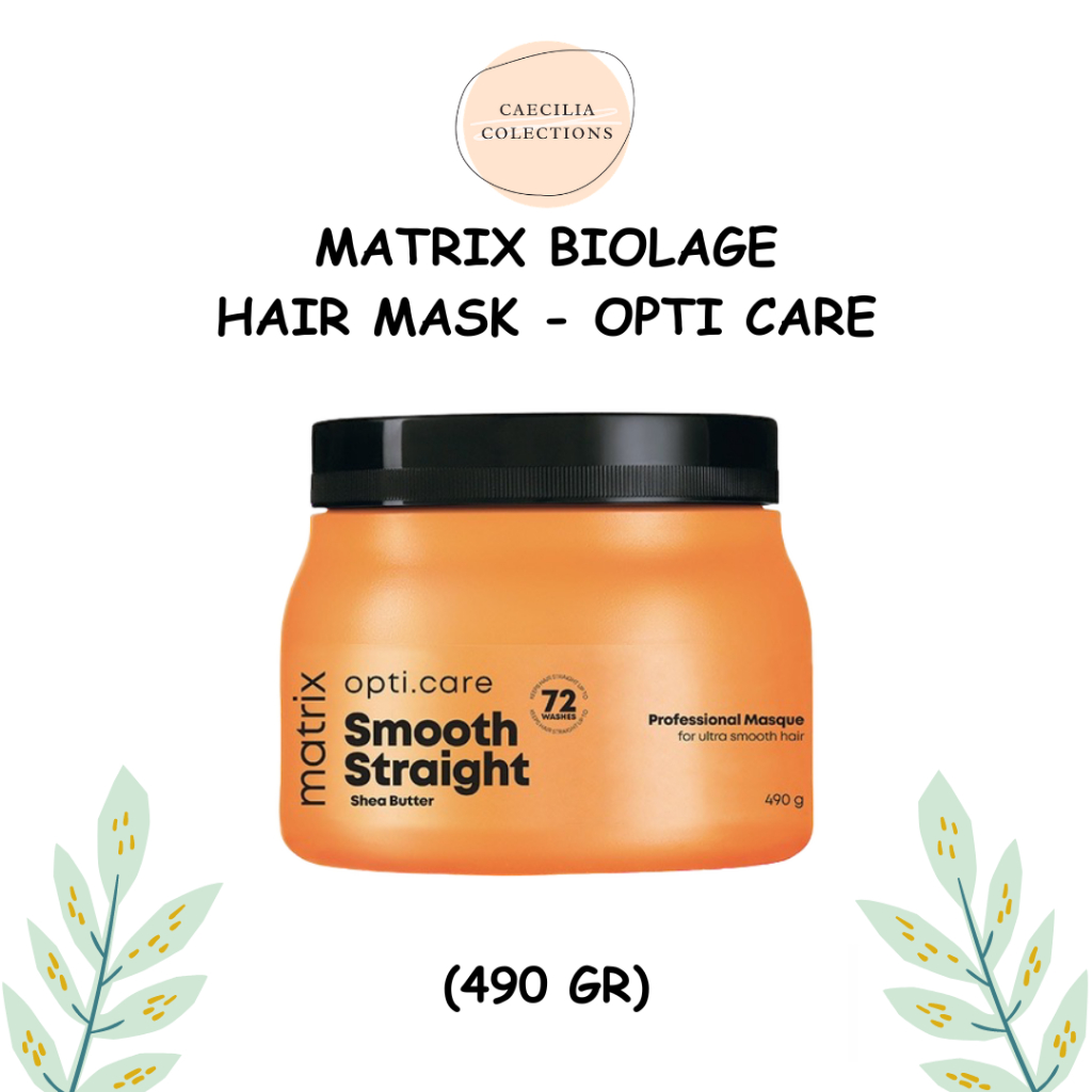Jual Matrix Opti Care Smooth Straight hair mask 490 gr | Shopee Indonesia