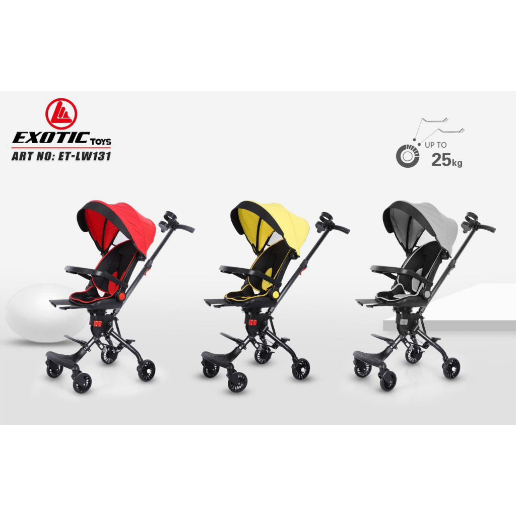 Jual STROLLER EXOTIC LW - 131 || MAGIC STROLLER LW - 131 ( UP 25KG ...