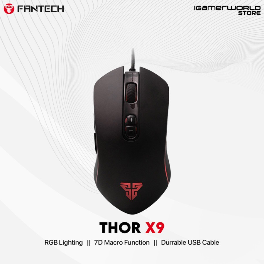 Jual Fantech X9 Thor RGB Gaming Mouse | Shopee Indonesia