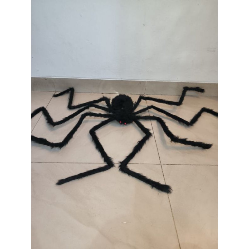 Jual mainan laba laba besar hitam 125cm halloween | Shopee Indonesia