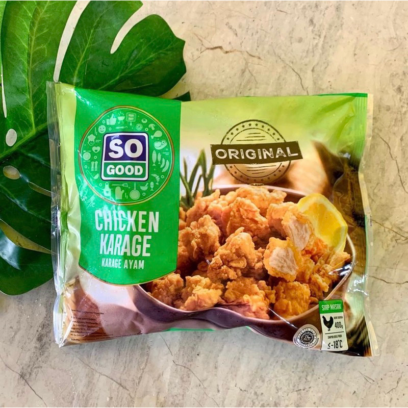 Jual So Good Chicken Karage Original 400gr | Shopee Indonesia