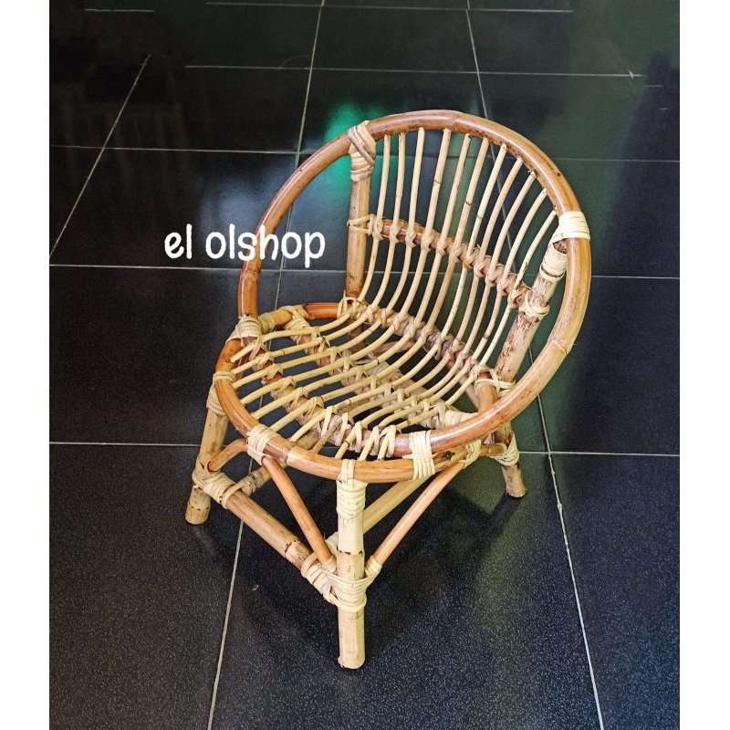 Jual kursi anak kursi rotan anak kursi baby newborn | Shopee Indonesia