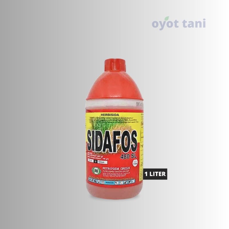 Jual Sidafos 480SL 1L (Original) | Herbisida Sistemik Purna Tumbuh ...