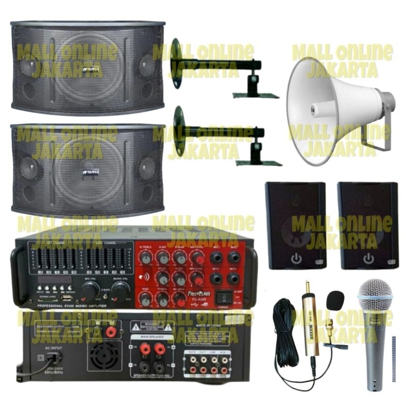 Jual Paket sound system indoor outdoor paketan masjid dalam ruangan ...