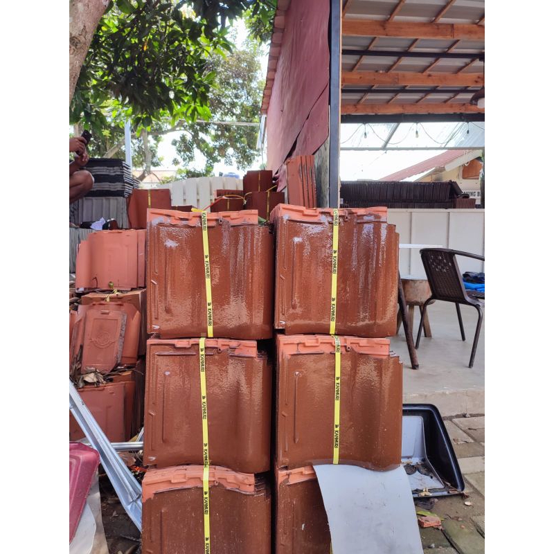 Jual Genteng Keramik Kanmuri Milenio Natural Kenteng Murah Atap Rumah ...