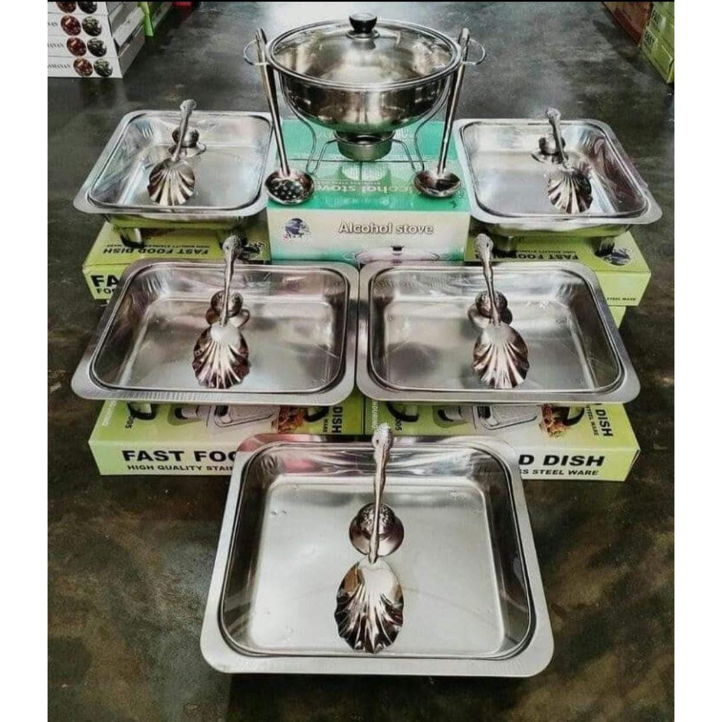 Jual Set Prasmanan Sinda / cheefqueen Full Kaca | Shopee Indonesia