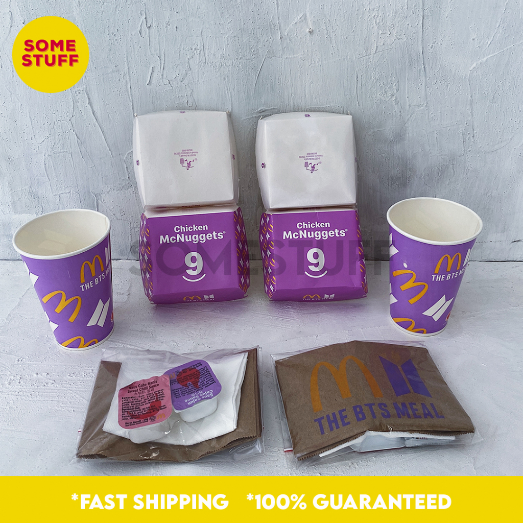 Jual Happy Meal Mcdonalds BTS Koleksi 2 Set Limited Edition Mc Donald's Mcd K-POP KPOP original ...