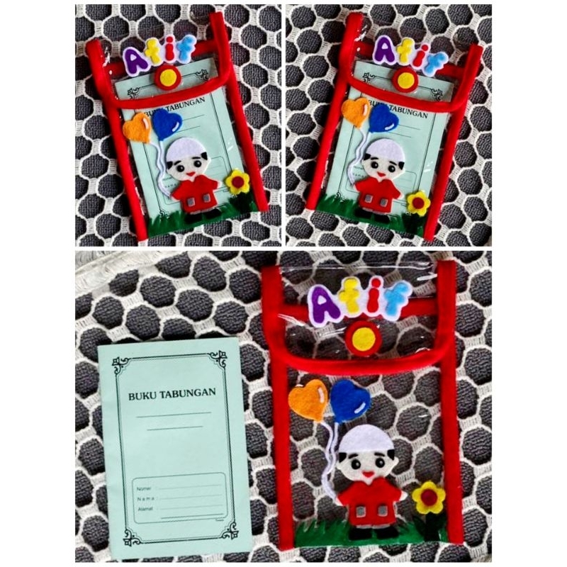 Jual Sampul Buku Tabungan/Cover Buku Tabungan Karakter Nama | Shopee ...