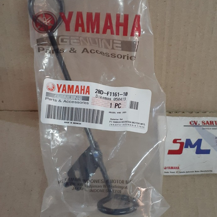 Jual Breket Kabel Spedometer Mio Soul / HOLDER, WIRE (28D5) / 28D-F1161 ...