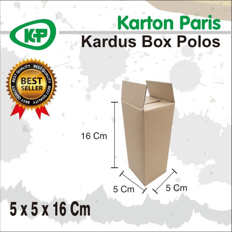 Jual KARDUS PACKING / BOX PACKING UK 5x5x16 CM | Shopee Indonesia