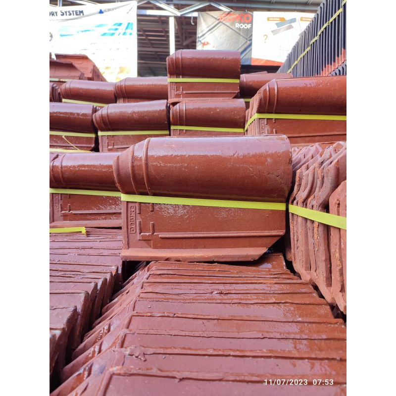 Jual Genteng Tradisional Morando Glazur Transparant Kenteng Murah Atap ...