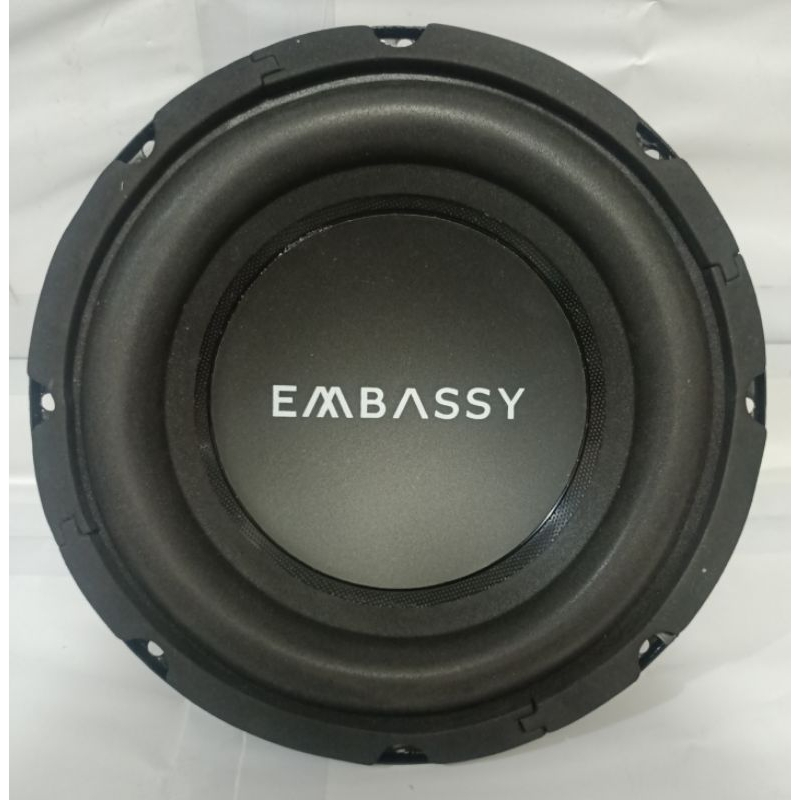 Jual subwoofer embassy 8 inch es-844 subwoofer 8" dauble coil 4 ohm | Shopee Indonesia