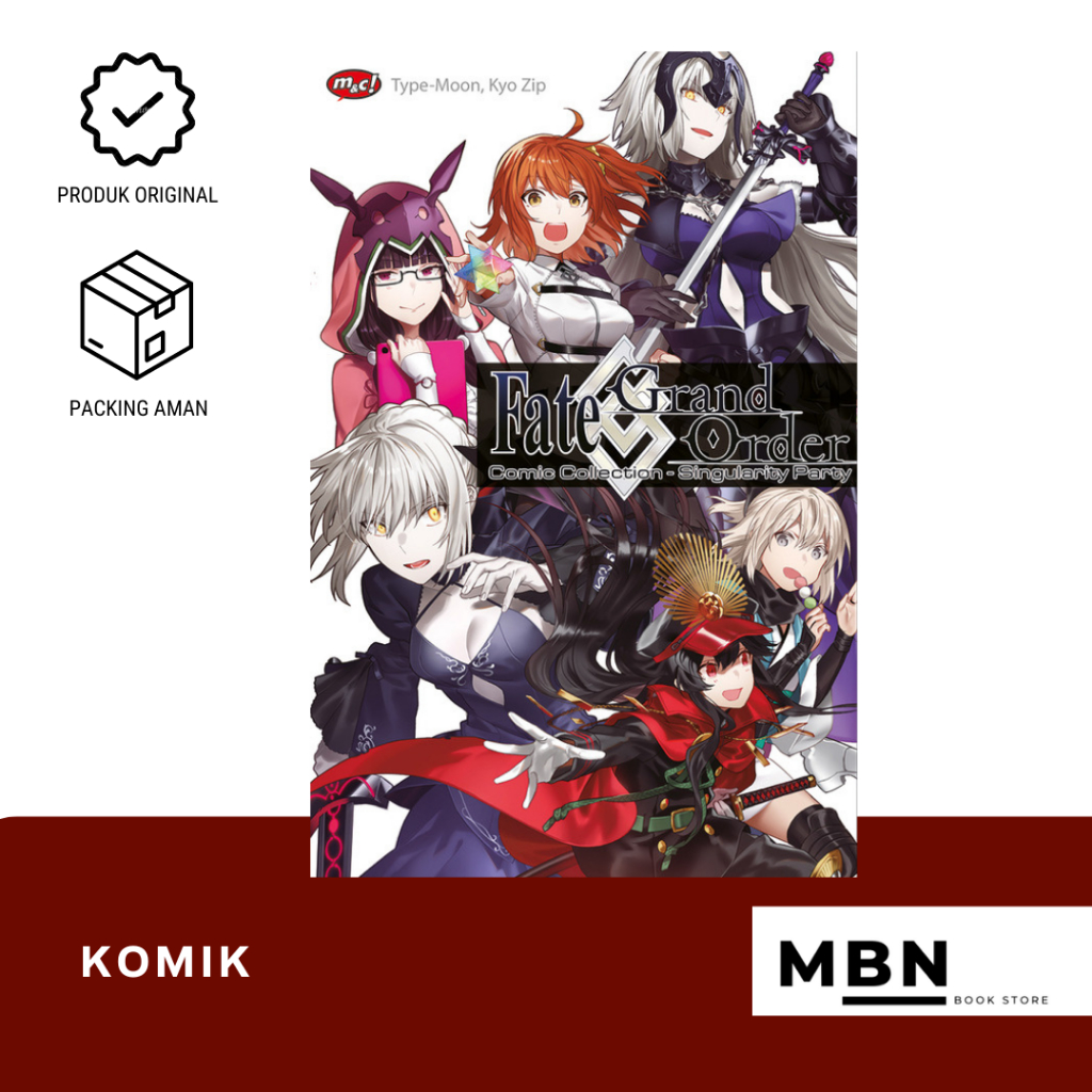 Jual FATE/GRAND ORDER COMIC COLLECTION - SINGULARITY PARTY ORI | Shopee ...