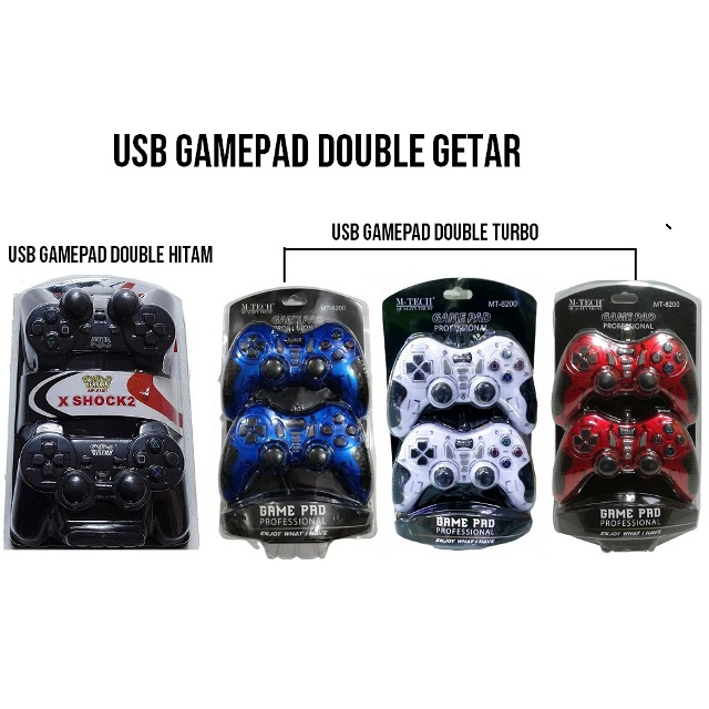 Jual Stick Game USB Gamepad Double Single Joystick Controller | Shopee ...