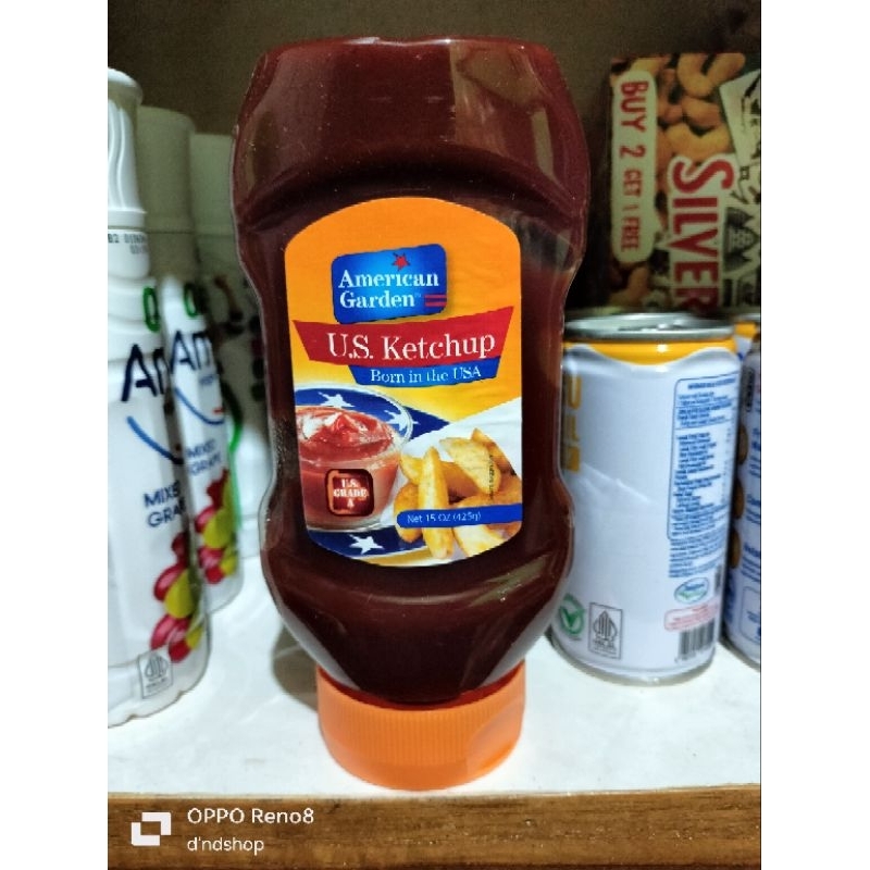 Jual American garden saus us grade A 425gr | Shopee Indonesia