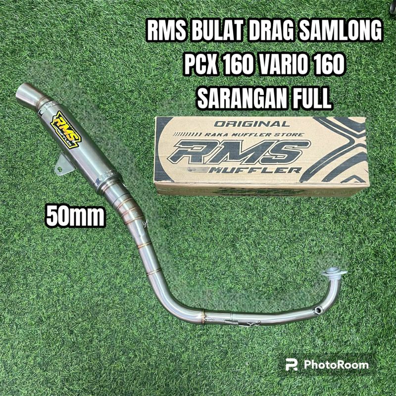 Jual KNALPOT PCX 160 VARIO 160 SAMLONG COBRA RMS MUFFLER ORIGINAL ...
