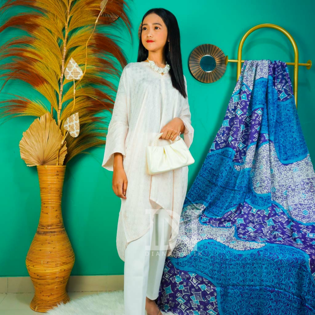 Jual PROMO BLOUSE KAFTAN TUNIK/ BLOUSE VISCOSE ARUNA by Diana Batik ...
