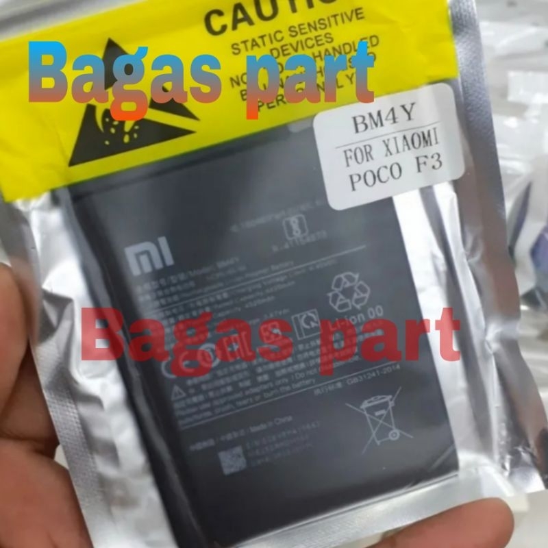 Jual Baterai Battery Batrai Pocophone Poco F3 / F3 pro BM-4Y BM4Y Original 100% (Bergaransi ...