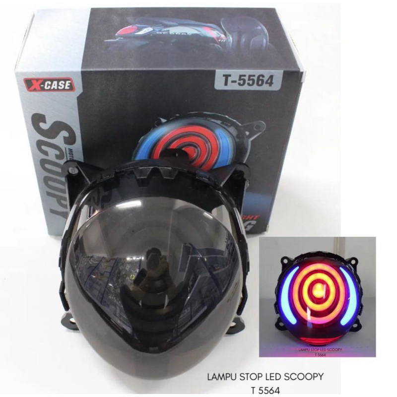 Jual Lampu Stop Scoopy New 2020 - 2023 Plus Lampu Sein Stoplamp Scoopy ...