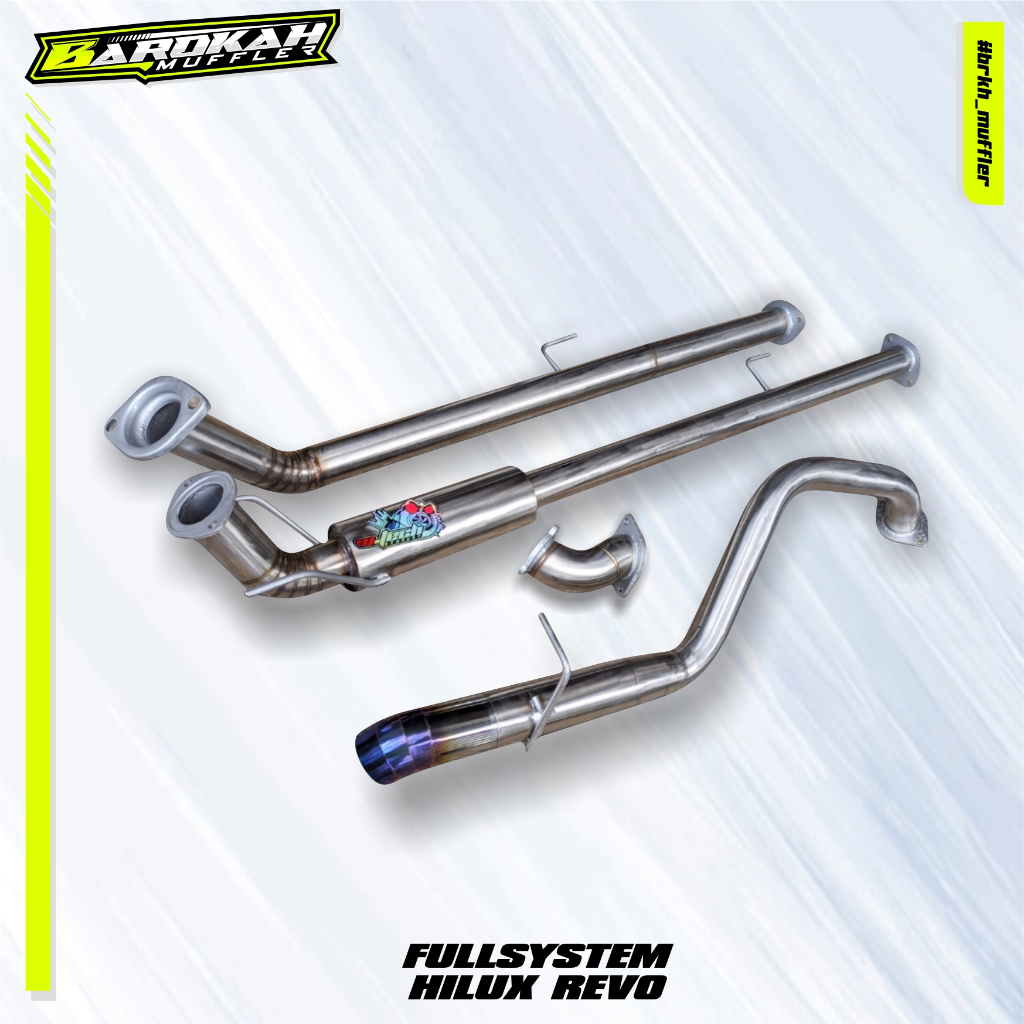 Jual Knalpot Fullsystem Innova Diesel 2KD Innova Reborn Fortuner VNT ...