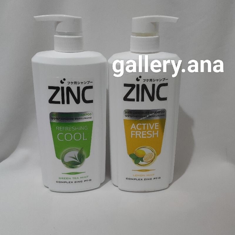 Jual Zinc Shampoo 680ml / Shampo Zinc 680 ml Active Fresh Refreshing ...