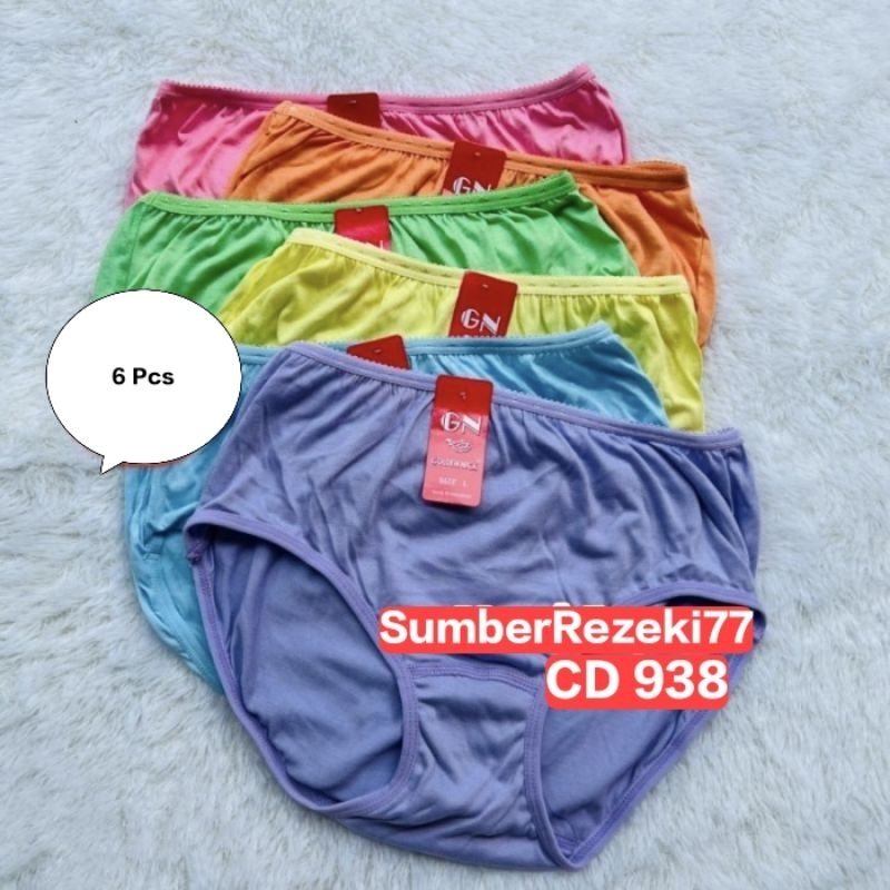 Jual 6Pcs CELANA DALAM WANITA DEWASA// CD GOLDEN NICK 938 STABILO | Shopee Indonesia