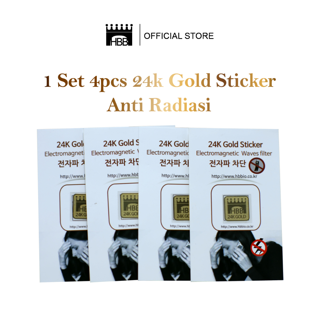Jual Sticker Habibi Anti Radiasi Rasio HP 24K Gold - HBB Shop | Shopee ...