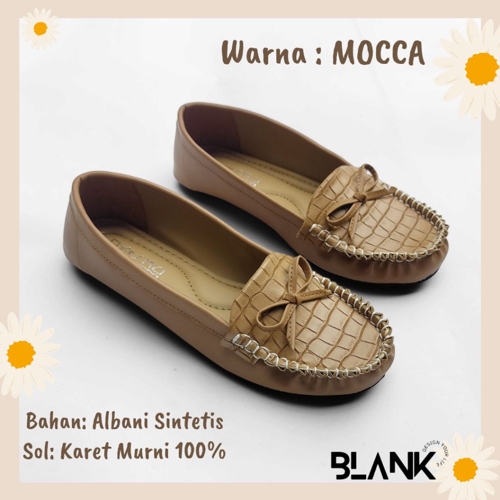 Jual Sepatu Pansus Flatshoes Balet Pita Ujung Bulat Motif Batik Wanita ...