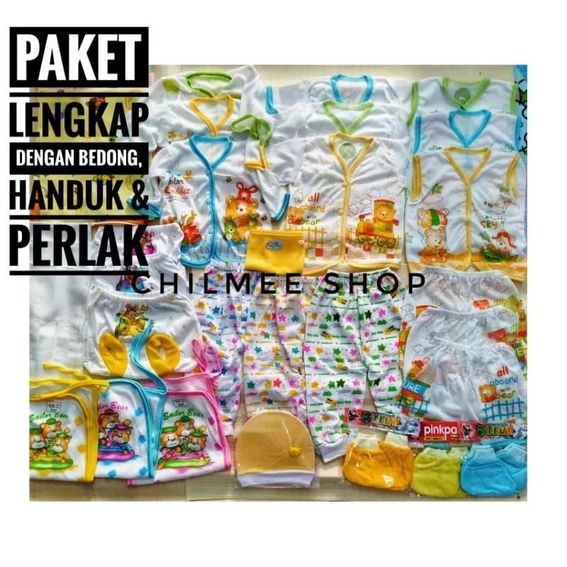 Jual Paket Perlengkapan Bayi Lengkap | Paket Baju Bayi Newborn | Paket ...