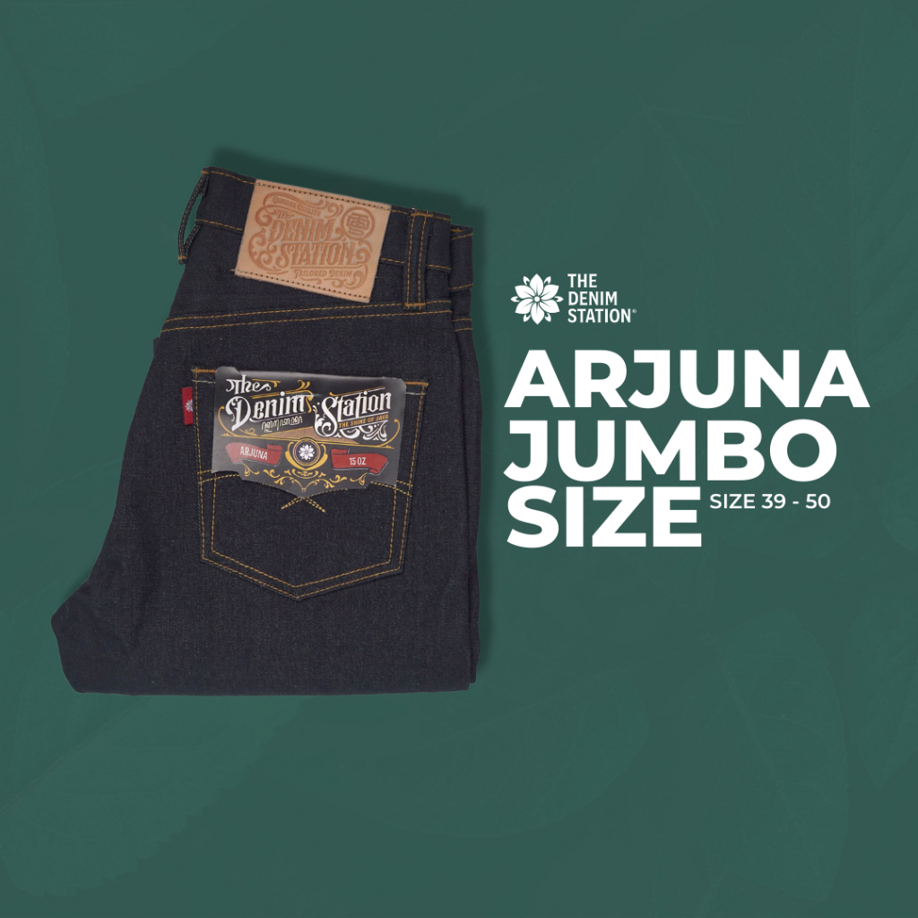 Jual The Denim Station - Arjuna 15oz Superior Deep Indigo (BIG SIZE ...