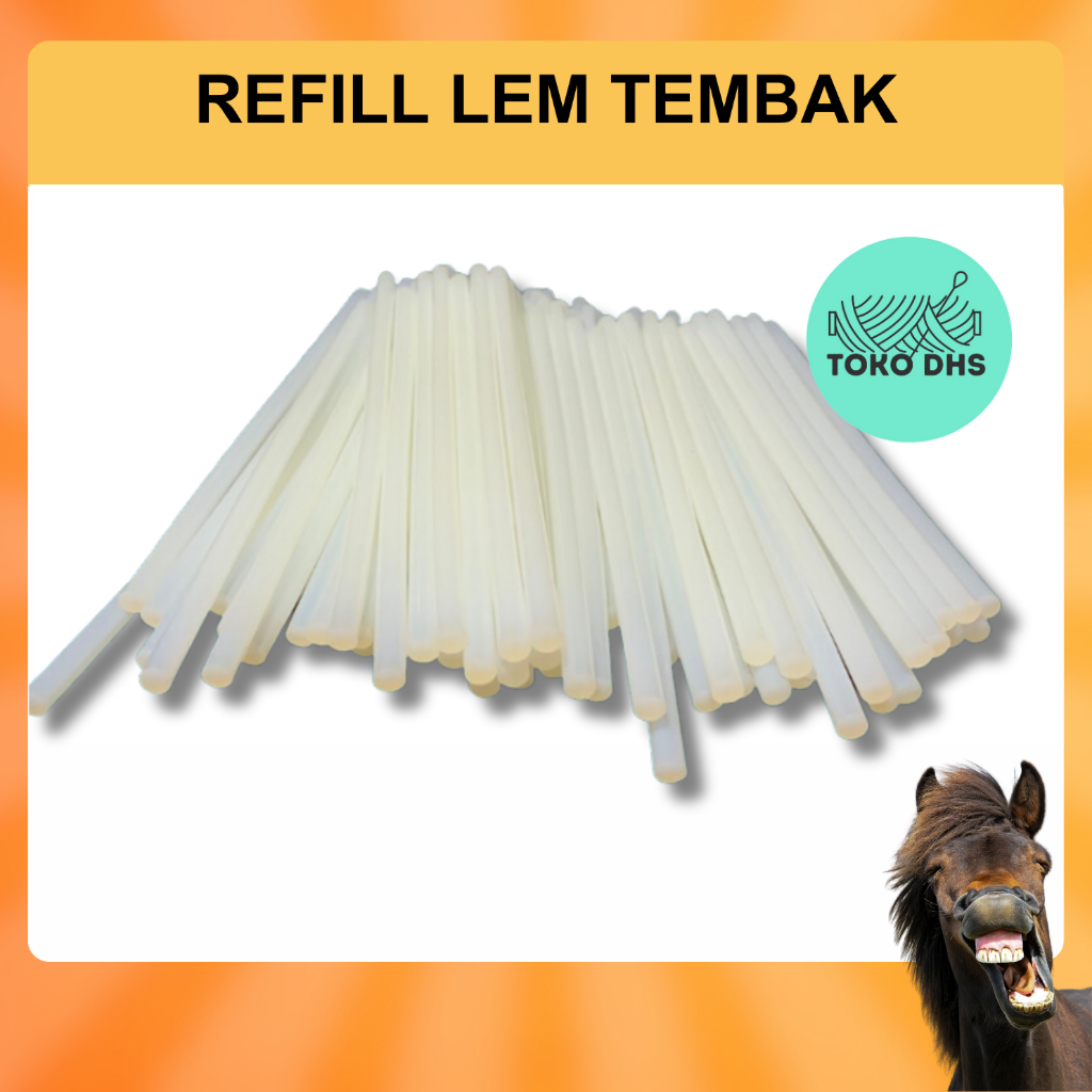 Jual Isi Ulang Lem Lilin / Refill Lem Tembak / Refill Glue Gun Kecil ...