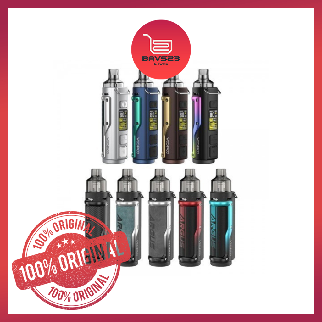 Jual ARGUS PRO POD MOD 80W VOOPOO ARGUS PRO 3000MAH VOOPOO AUTHEN ...