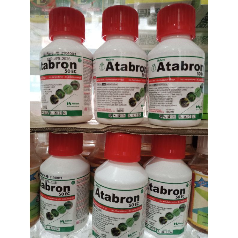 Jual obat pertanian insektisida ATABRON 100ml | Shopee Indonesia