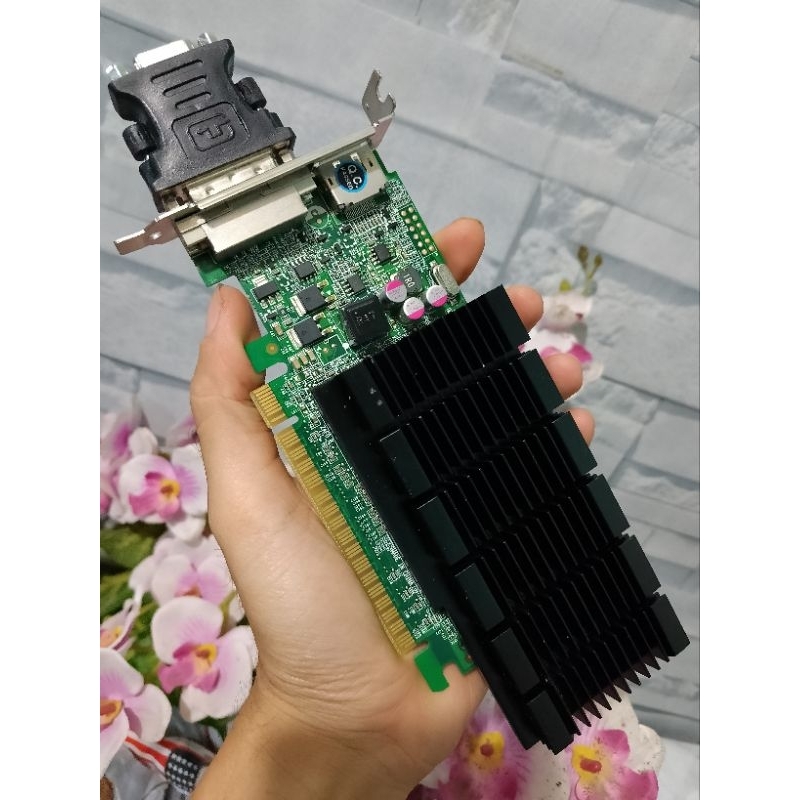 Jual VGA NVIDIA GT 605 1GB DDR3 64BIT Low profile SUPORT 4K RESOLUSI ...