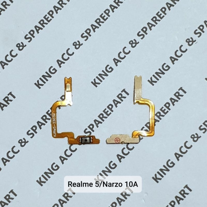 Jual FLEXIBEL FLEXIBLE FLEKSIBEL REALME 5 NARZO 10A ON OFF ORIGINAL | Shopee Indonesia