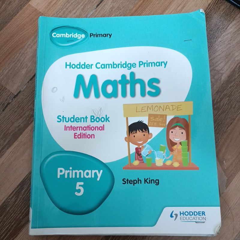 Jual Math Hodder Cambridge Primary 5 Studentbook | Shopee Indonesia