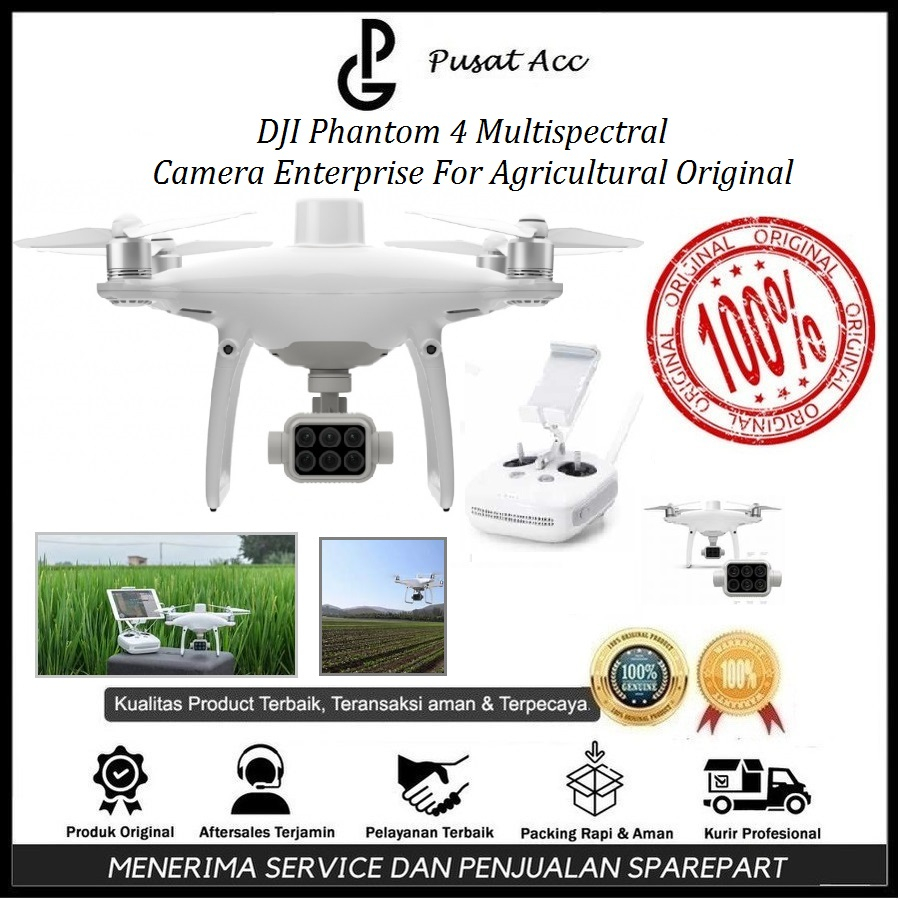 Jual DJI Phantom 4 Multispectral Camera Enterprise For Agricultural ...