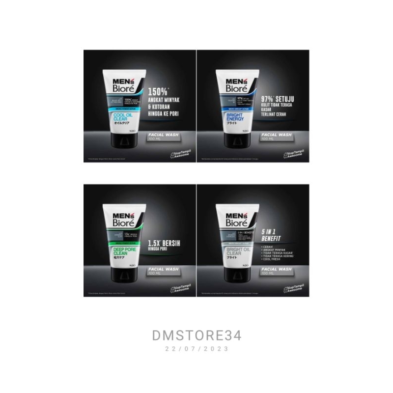 Jual MENS BIORE 100G | Shopee Indonesia