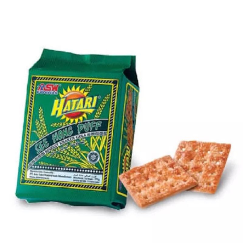 Jual Biscuit Hatari She Hong puff Rasa Malkis | Shopee Indonesia