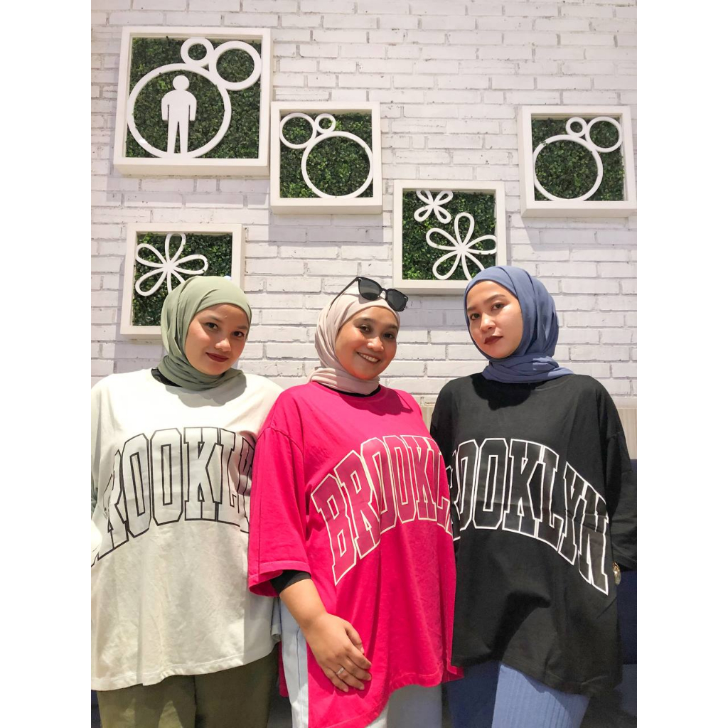 Jual Kaos Oversize Wanita Wanita Nagita Bangkok High Slit Belahan ...