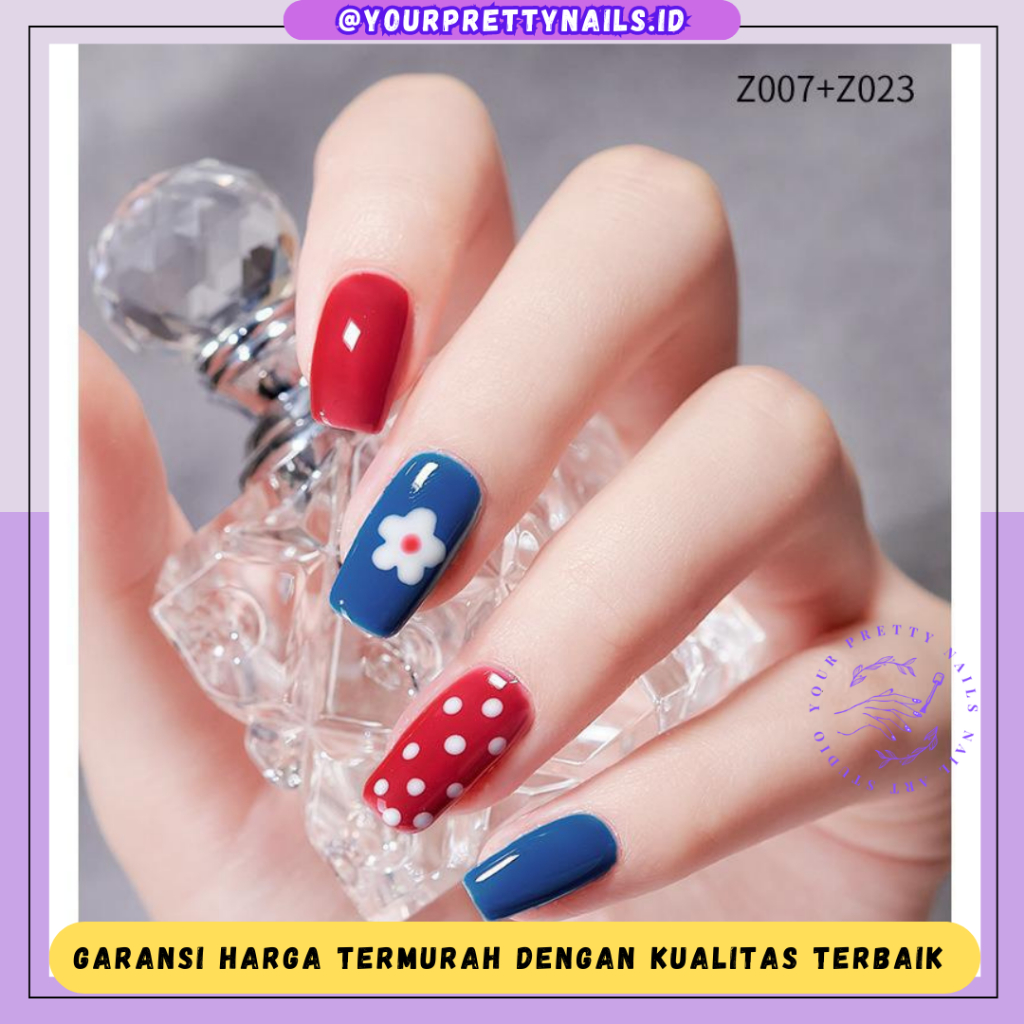 Jual (1-50) NAIL GEL POLISH UV LED KUTEK HALAL MUSLIMAH WARNA LENGKAP ...