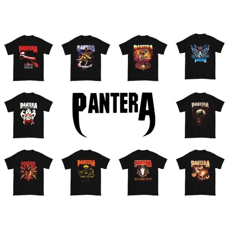 Jual Kaos Pantera Band / Baju Pantera Band / Kaos Music Vintage ...