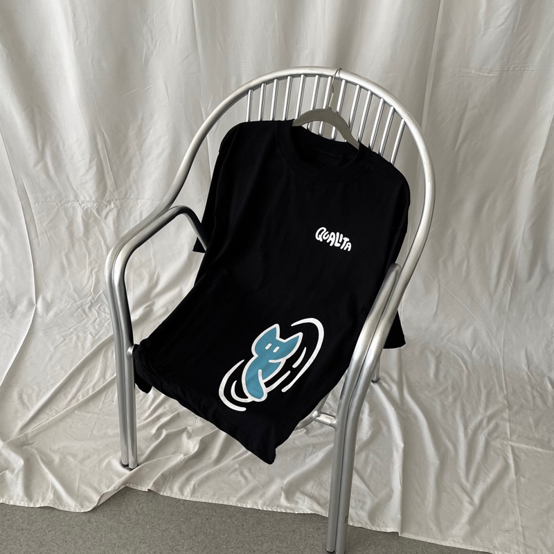 Jual Qualita - Oversized Tshirt Portal Cat | Shopee Indonesia