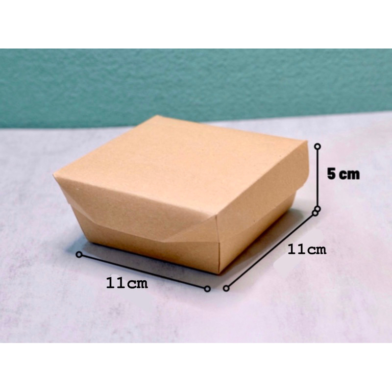 Jual Lunch Box Kraft Paper Laminasi Ukuran S M L Ecer ~ GALERI PLASTIK ...