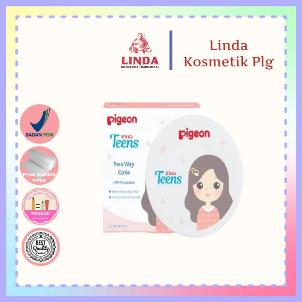 Jual PIGEON TEENS Twc Refill+Puff (Orange) | Shopee Indonesia