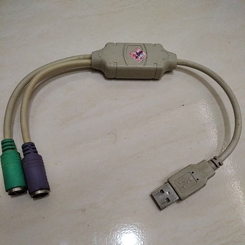 Jual Konverter Usb to Ps2 Keyboard Mouse | Shopee Indonesia