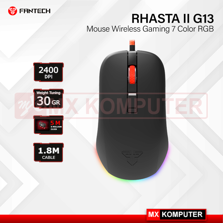 Jual Fantech G13 Rhasta II Gaming Mouse RGB | Shopee Indonesia